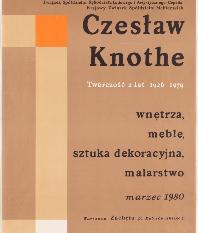 Czesław Knothe Twórczość z lat 1926-1976, architektura wnętrz, meble ...